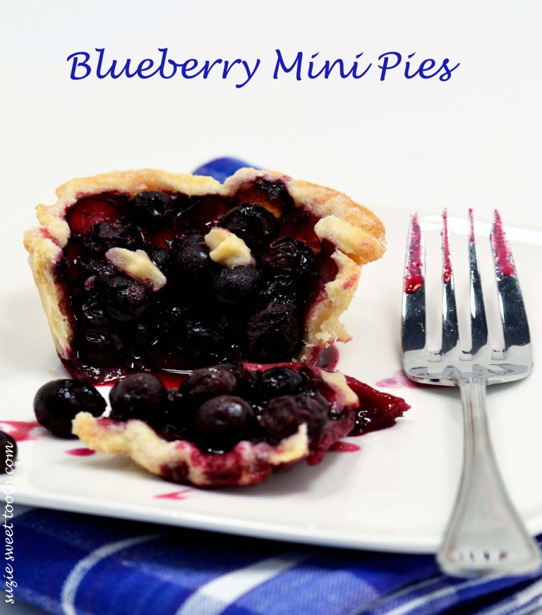 Blueberry Mini Pies – SUZIE SWEET TOOTH