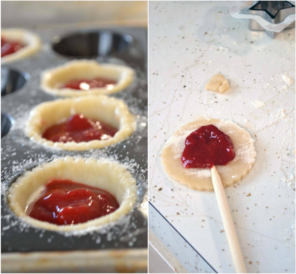 Mini Raspberry Pies / Mini Pie Pops – SUZIE SWEET TOOTH