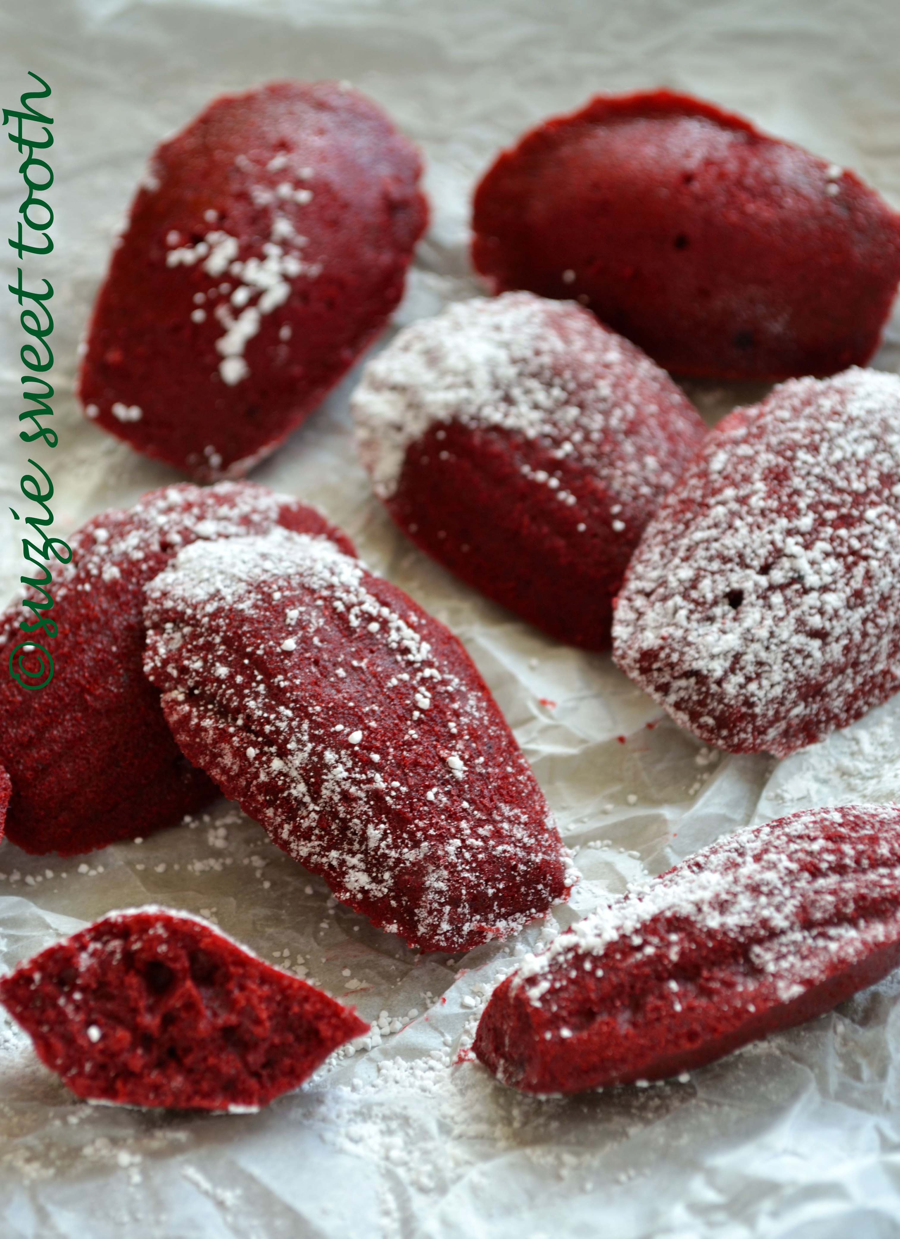 Red Velvet Madeleines – SUZIE SWEET TOOTH