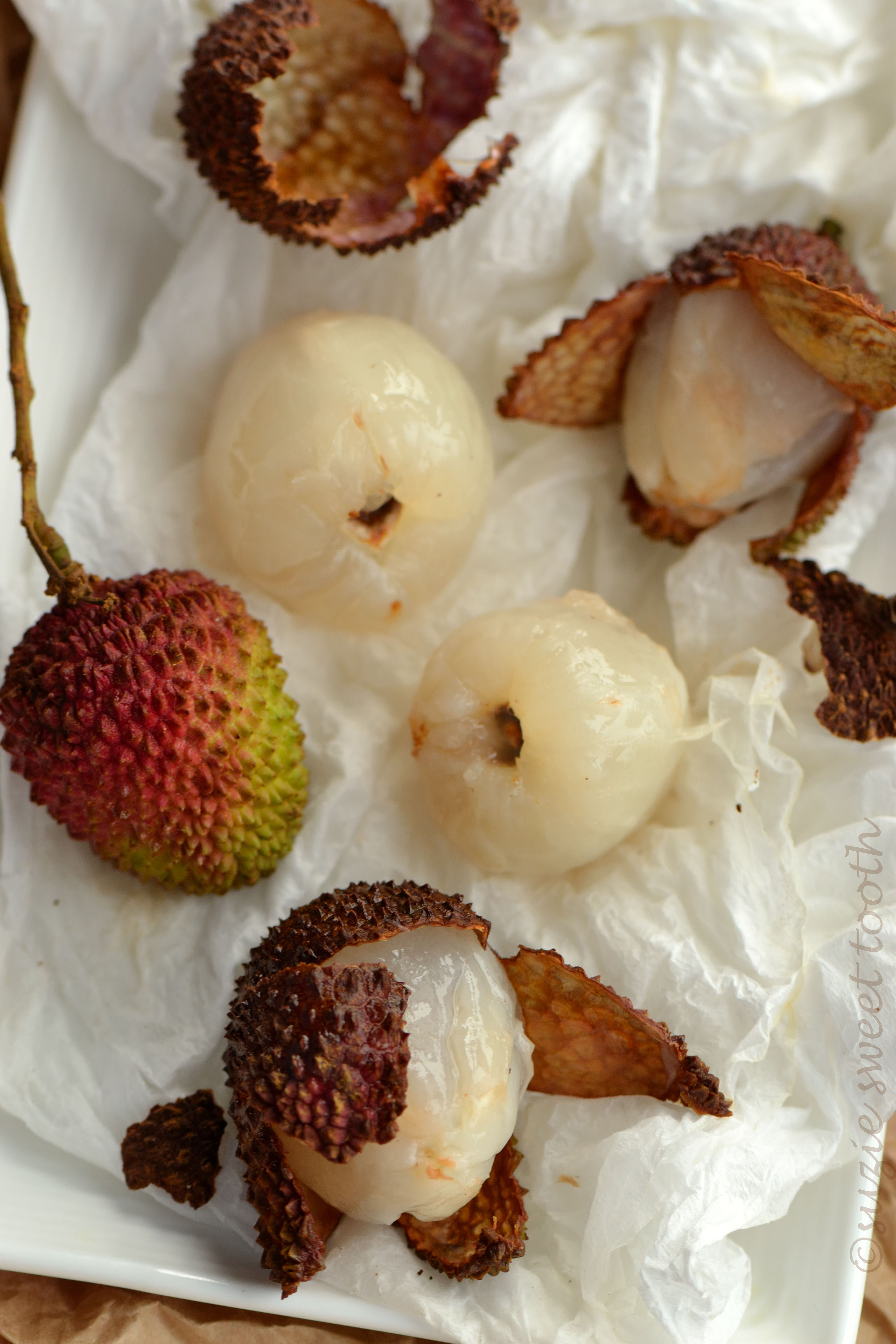 Lychee and Banana Fritters – SUZIE SWEET TOOTH