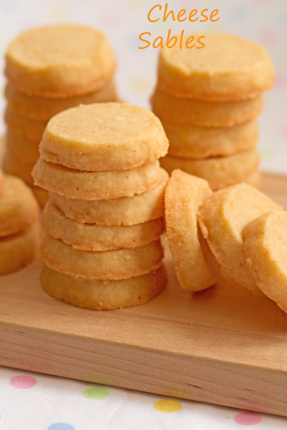 Cheese Sables – SUZIE SWEET TOOTH