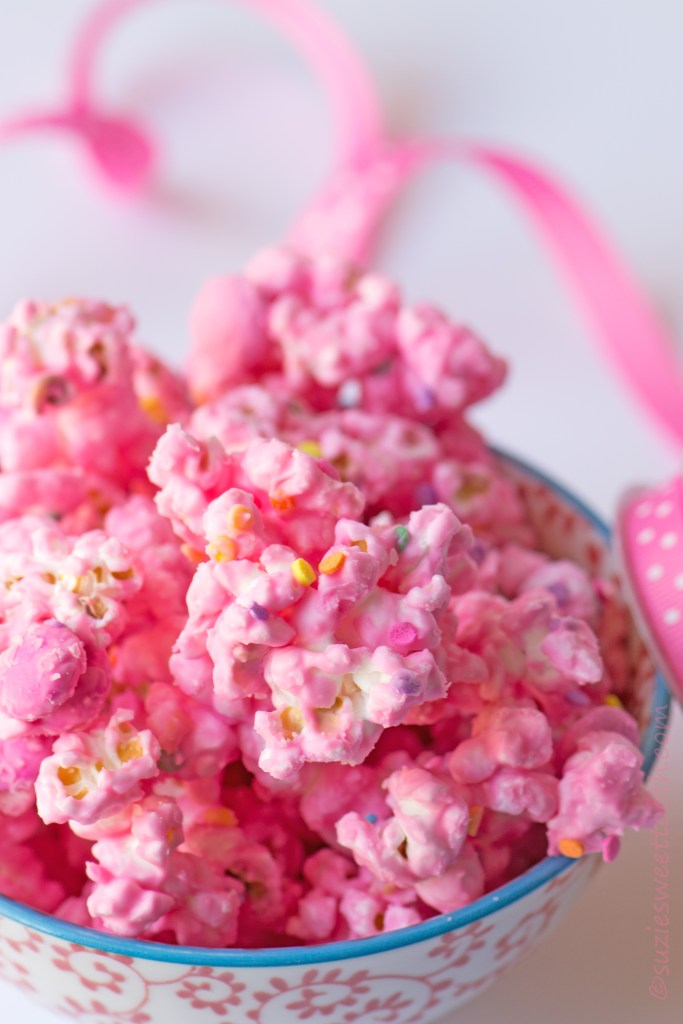 Pink Candied Popcorn for Breast Cancer Awareness – SUZIE SWEET TOOTH