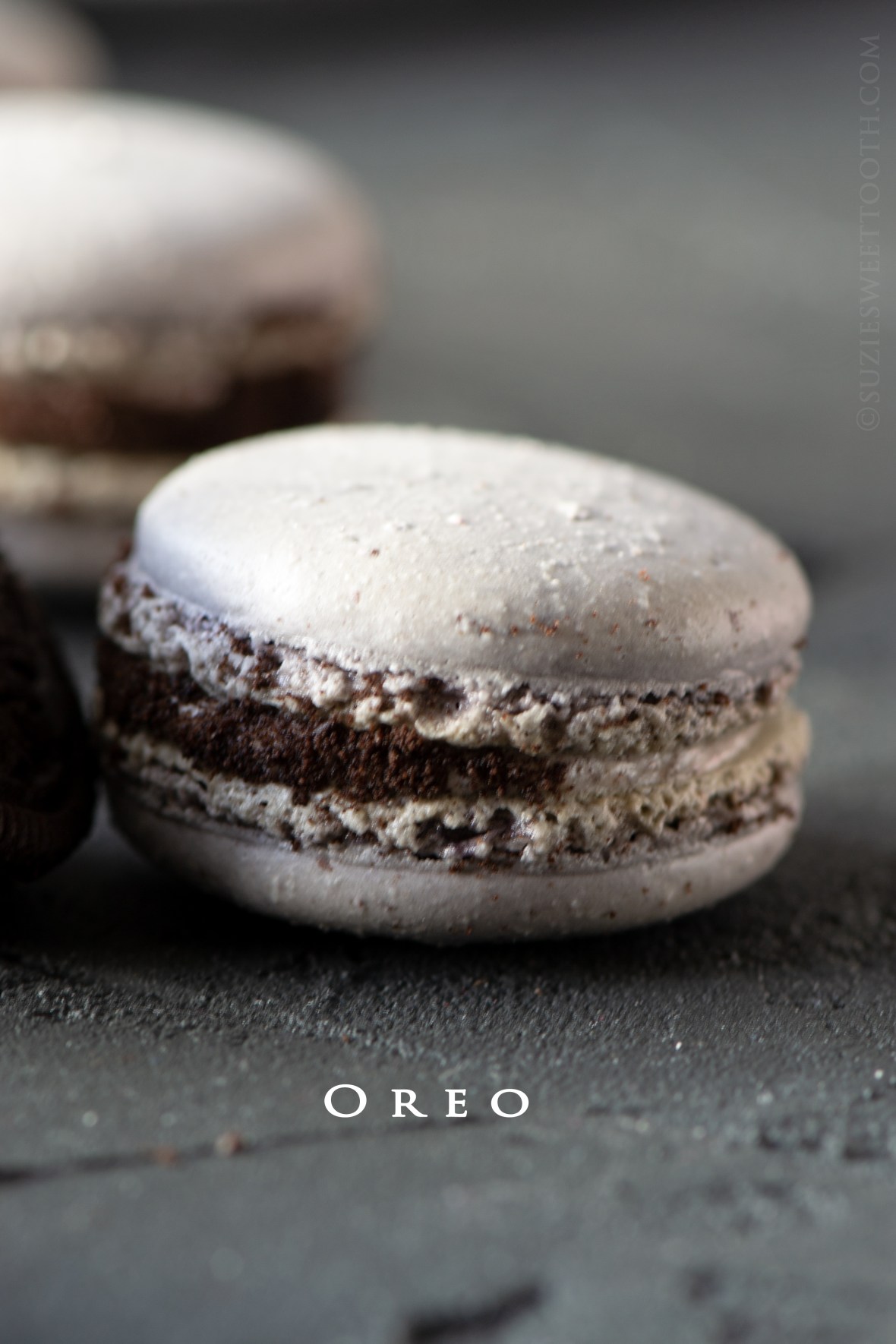 Oreo (Cookies and Cream) Macarons – SUZIE SWEET TOOTH