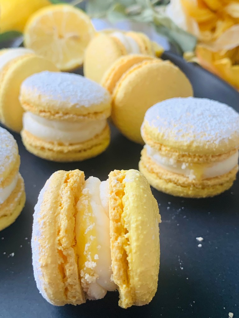 Lemon Bar Macarons – SUZIE SWEET TOOTH
