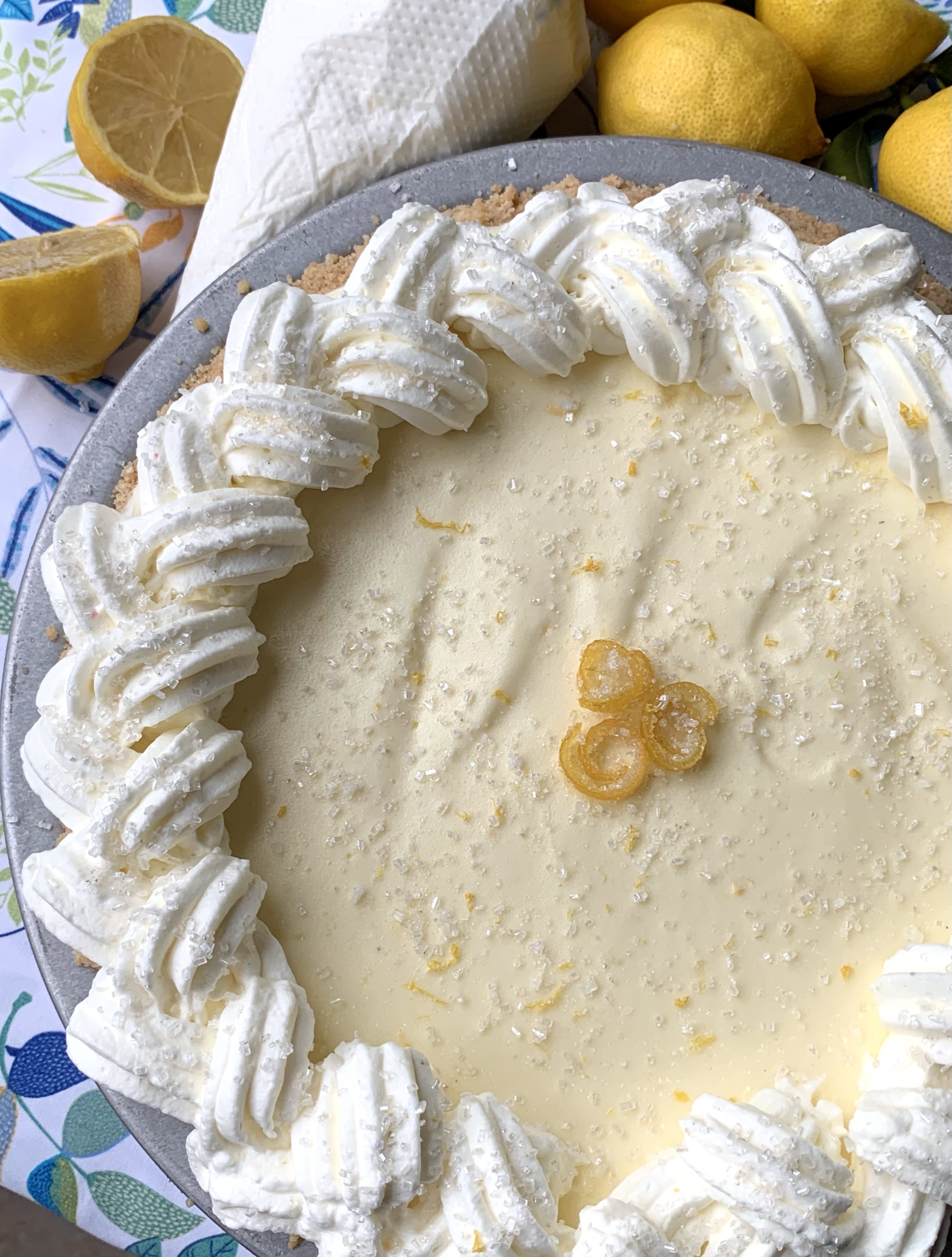 Lemon Chiffon Pie – SUZIE SWEET TOOTH